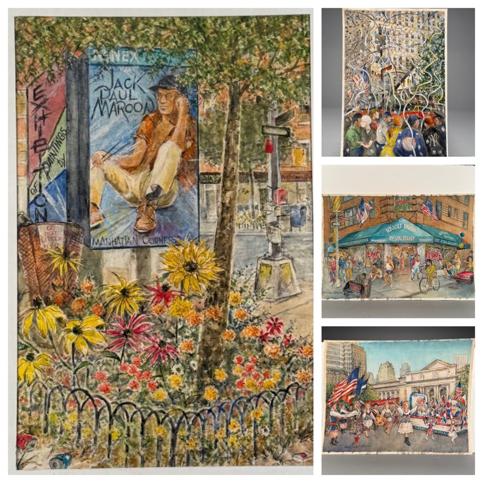 ESTATE COLLECTION OF AMERICAN ARTIST JACK PAUL MAROON