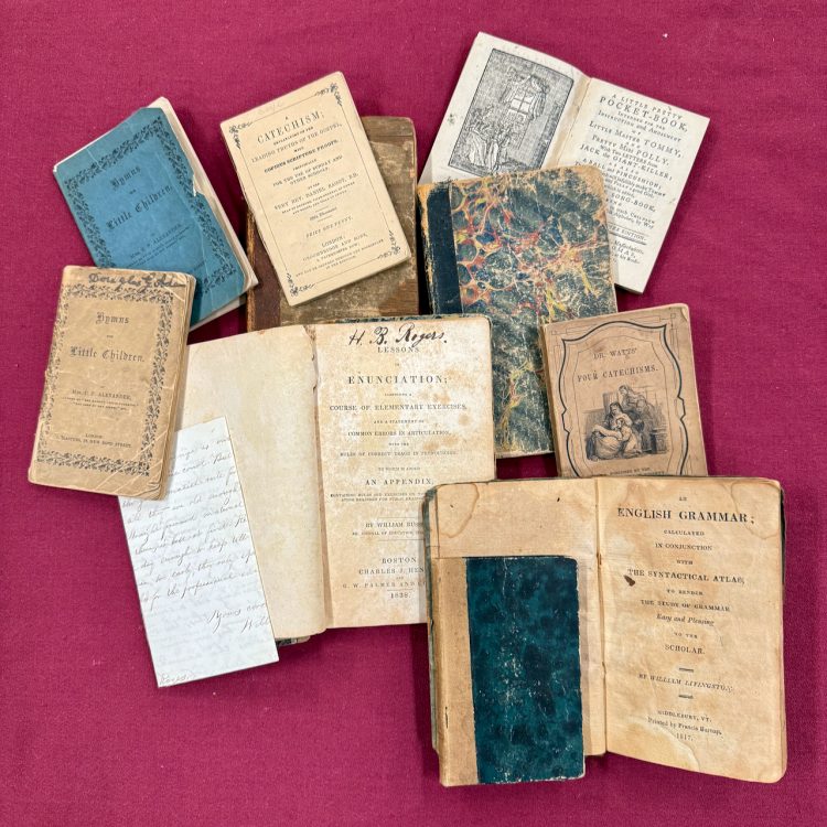 LOT 218 ELEVEN BOOKS: INCLUDING LESSONS IN ENUNCIATION…BY WILLIAM ...